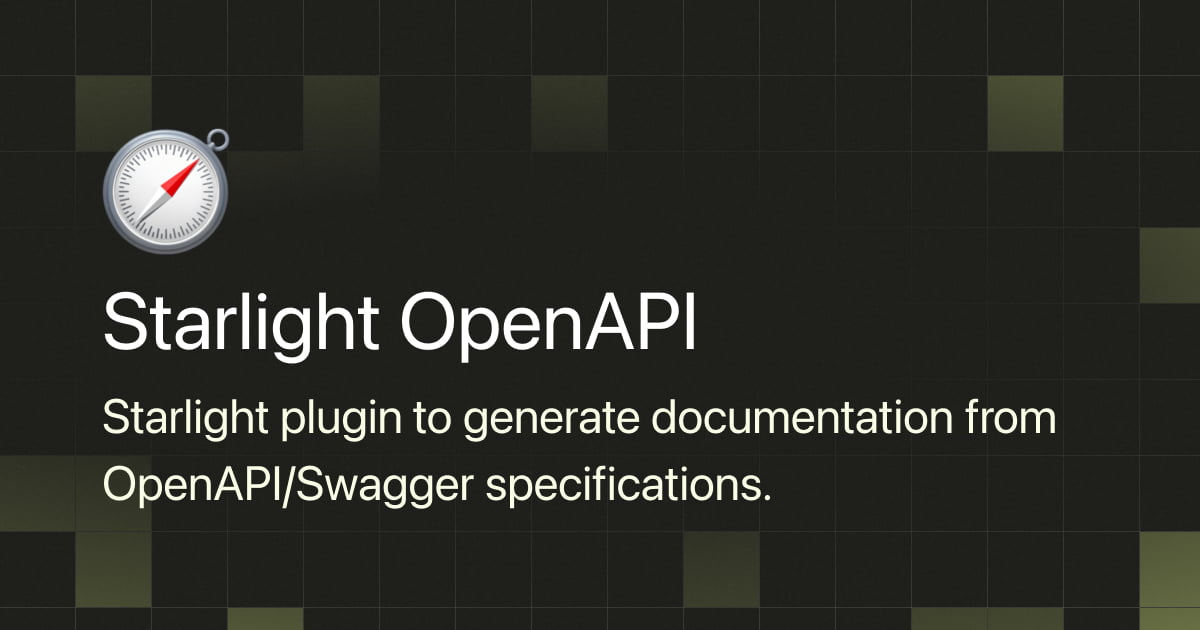 Getting Started | Starlight OpenAPI